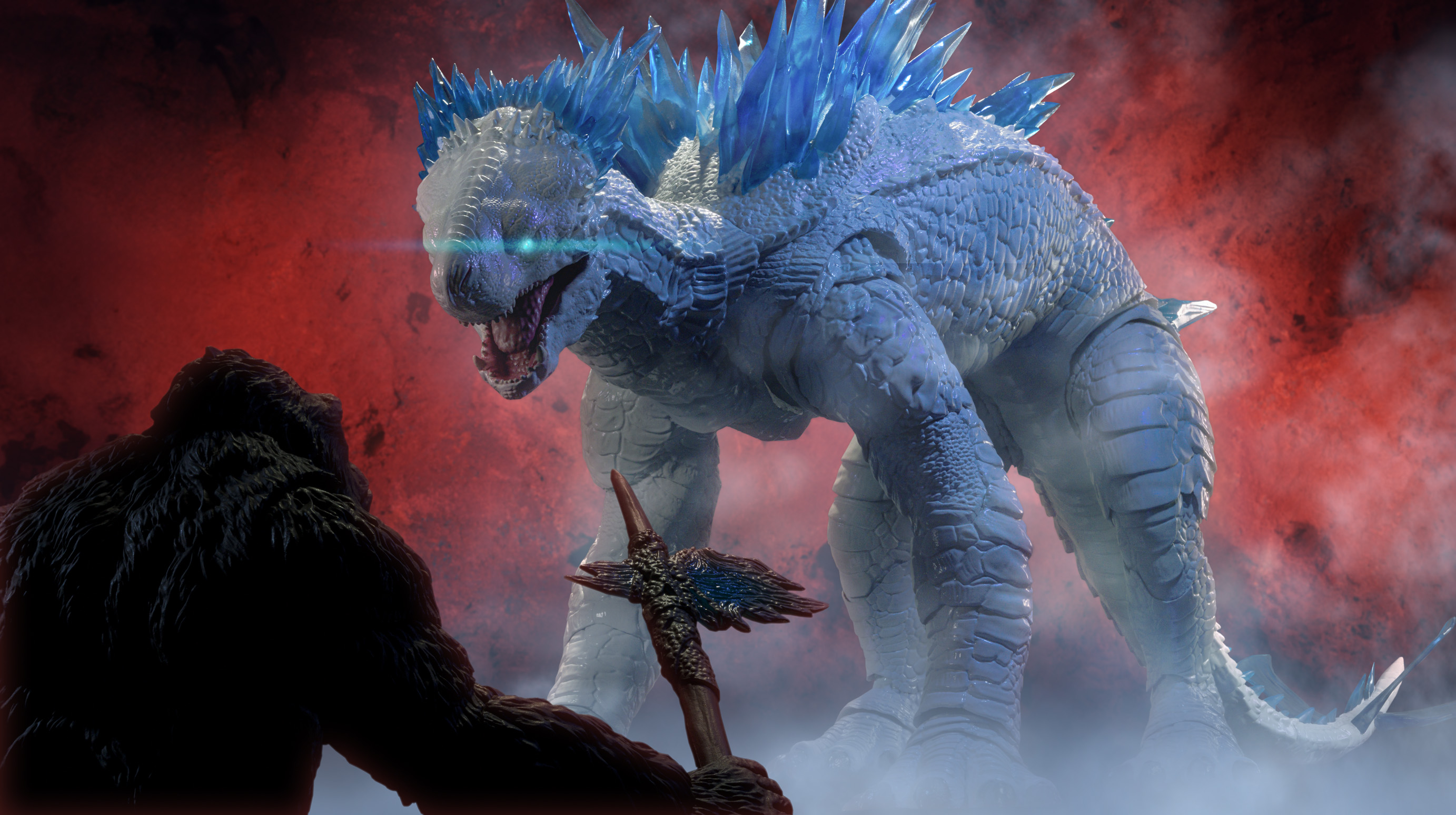 Bandai S.H.Monsterarts Shimo From Godzilla X Kong: The New Empire ...